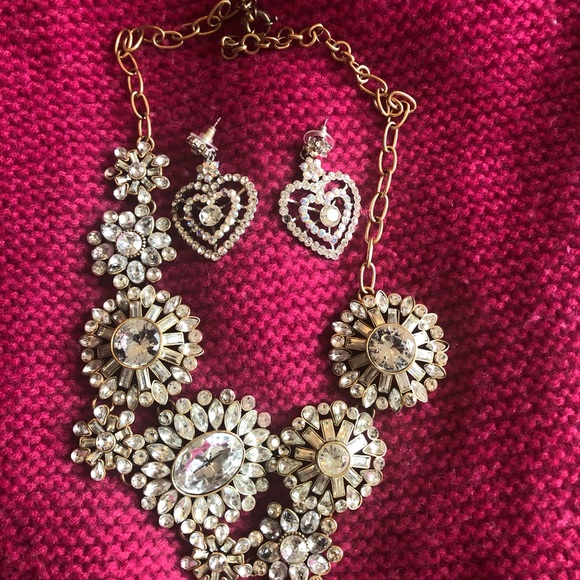 J. Crew | Jewelry | J Crew Statement Jewelry Set | Poshmark